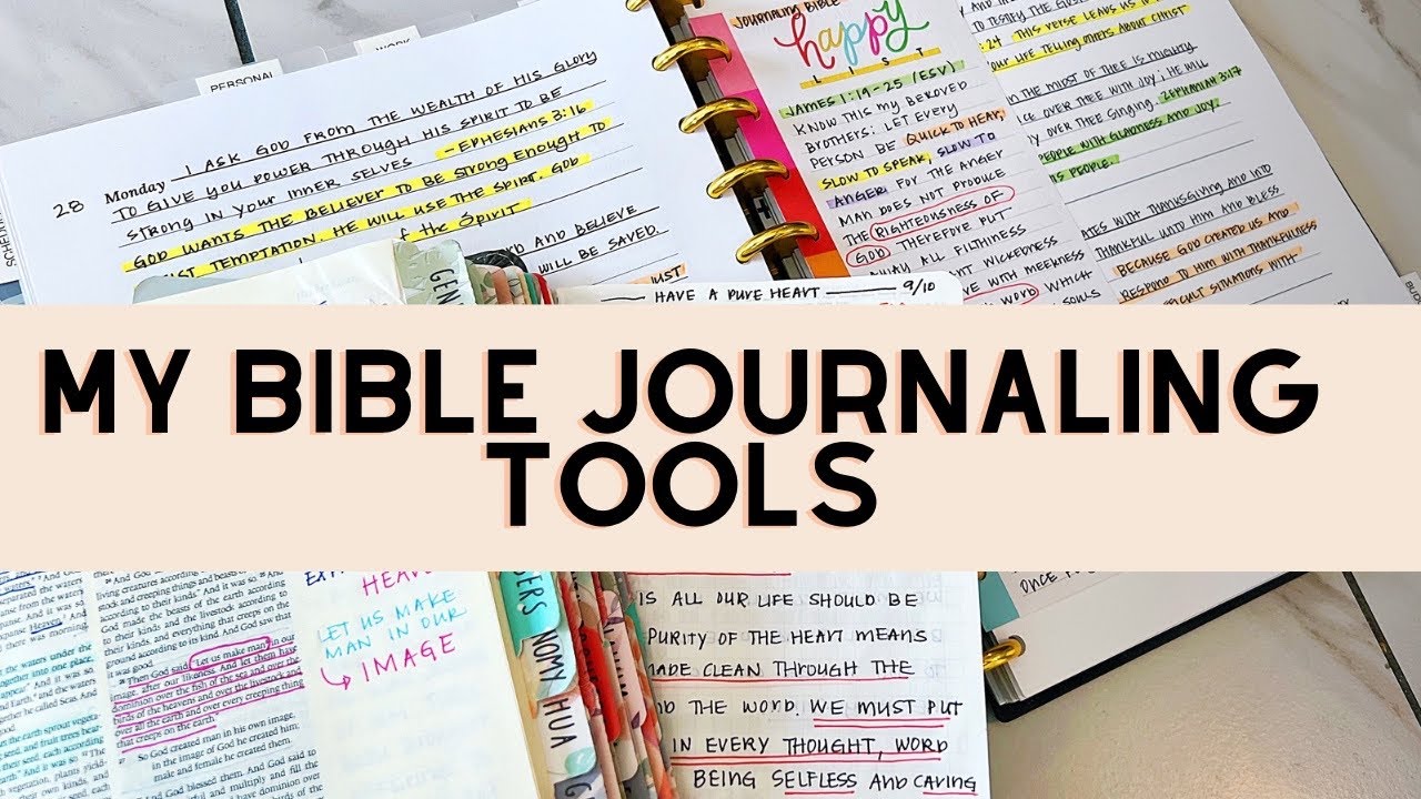 My Bible Study Journaling Tools #biblestudy #howtostudythebible #biblejournaling #biblestudytools