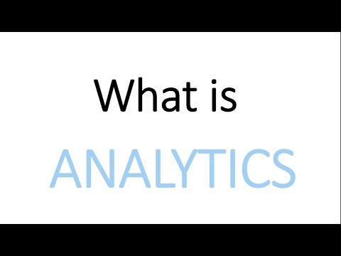 What is Analytics
