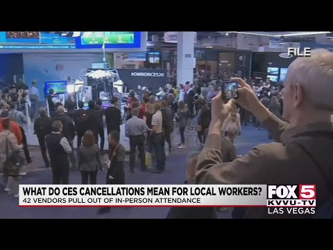What do CES cancelations mean for Las Vegas workers?