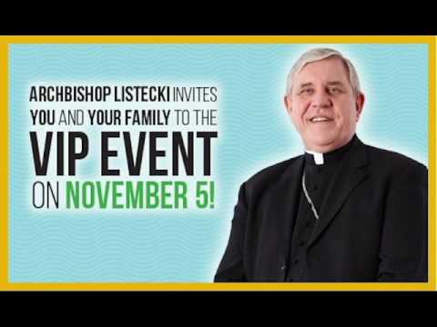VIP Event - Archbishop Listecki Introduction