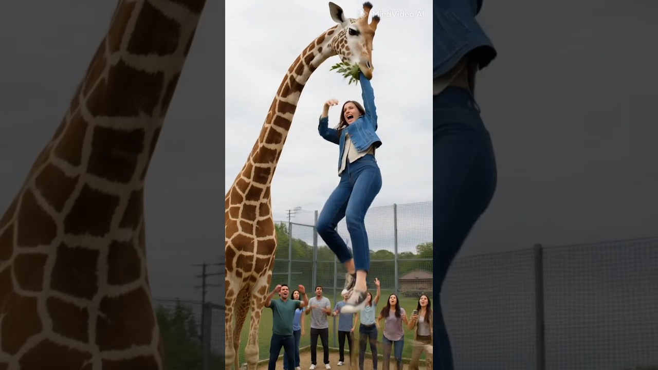 Why you should NEVER get too close to a giraffe.🦒 #viralvideo​#explorepage​ #fyp​ #trending​ #shorts