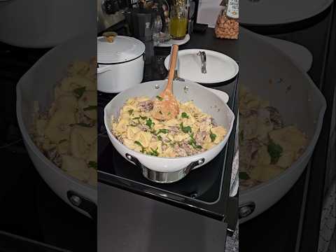 Philly Cheesesteak Tortellini Pasta