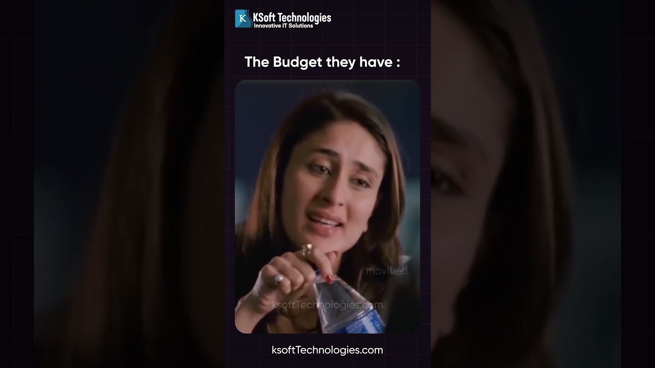 Funny Reality: What Website Customers Want vs. Their Budget 😂  | Ksoft Technology