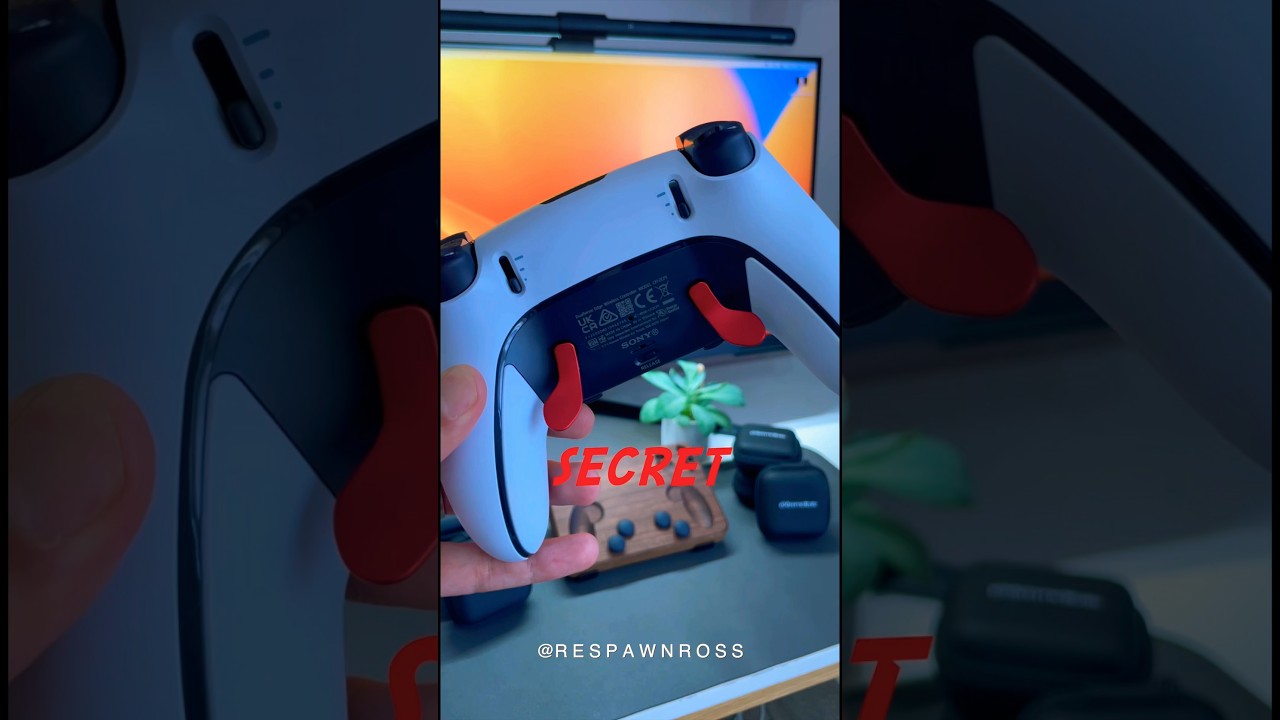 The Edge Controller is hiding another secret #dualsenseedge #ps5 #dualsense #procontroller