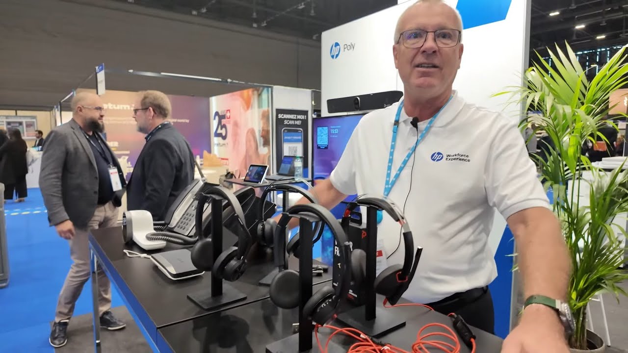 HP Poly: video-audio collaboration hardware & headsets for hybrid work, AI-noise cancelling