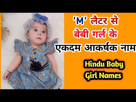 Best Baby Girls Names with 'M' letter | 'म' अक्षर से लड़कियों के नए और आकर्षक नाम | Kian and Mumma