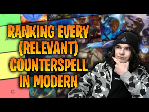 MODERN COUNTERSPELLS TIERLIST | Magic the Gathering