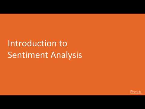 Learn Natural Language Processing in Practice Introduction to Sentiment Analysis | packtpub com ...