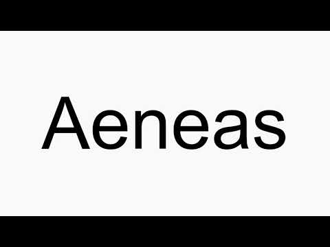 How to pronounce Aeneas