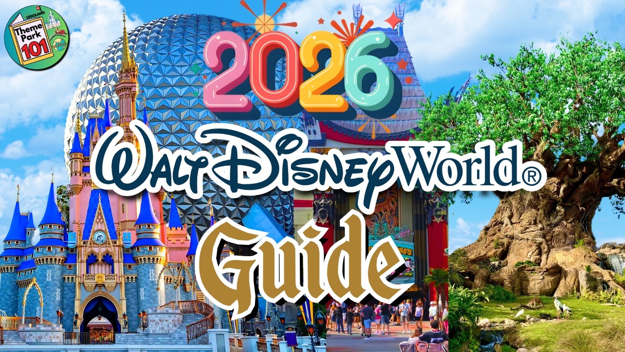 Walt Disney World - RIDES & ATTRACTIONS 2026 - All Rides & Shows in All 4 Parks - Orlando, Florida