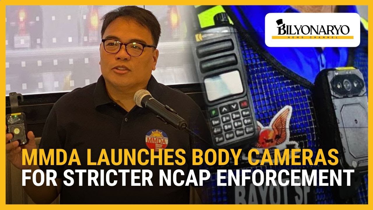 MMDA launches body cameras for stricter NCAP enforcement | The Daily Dish