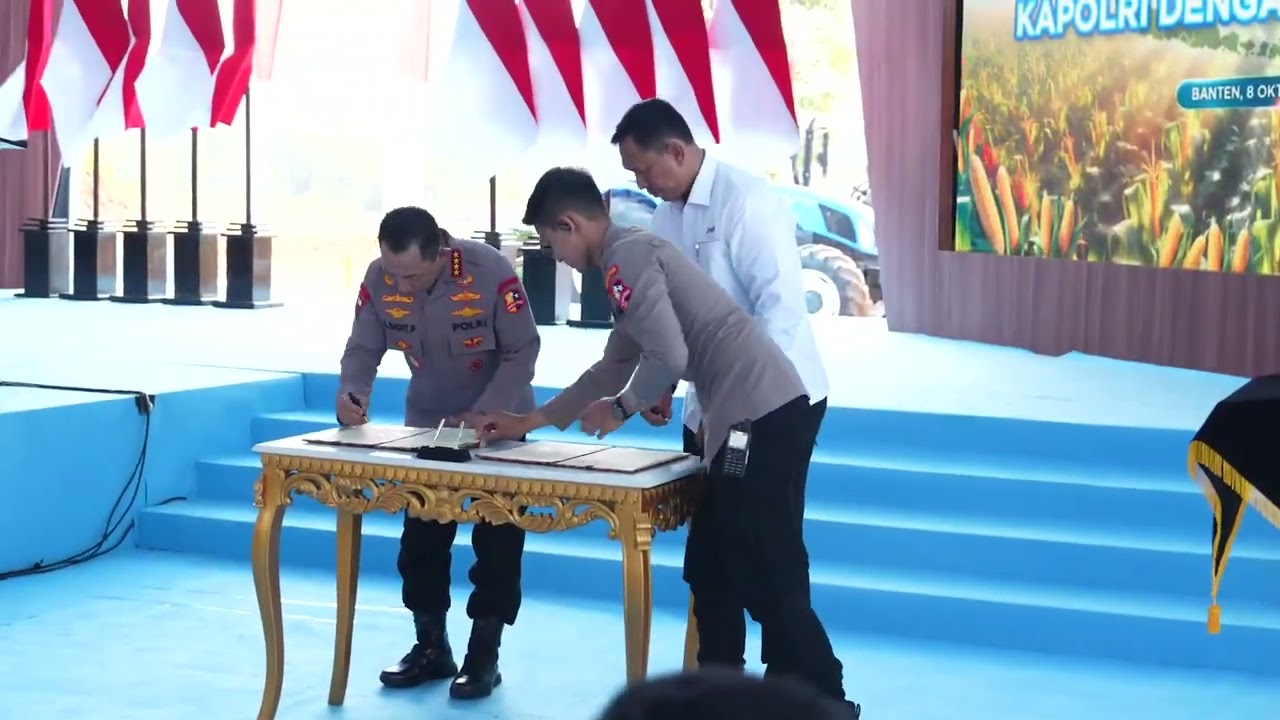 Wapres Pimpin Tanam Jagung Serentak Kuartal IV, Polri Komitmen Dukung Swasembada Pangan
