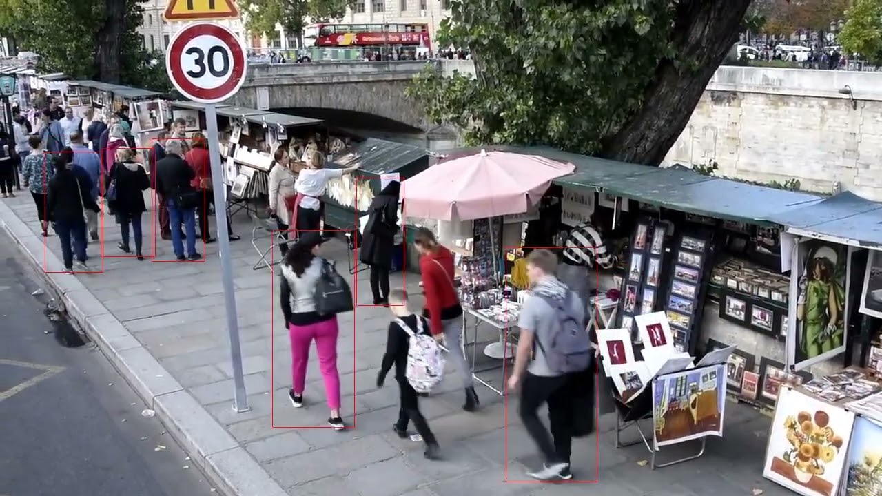 Object Tracking in RUST with YOLOv8n ONNX model