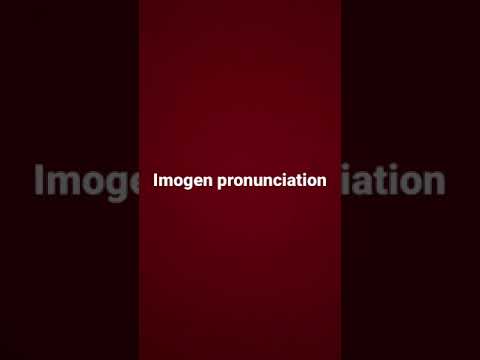 Imogen Pronunciation