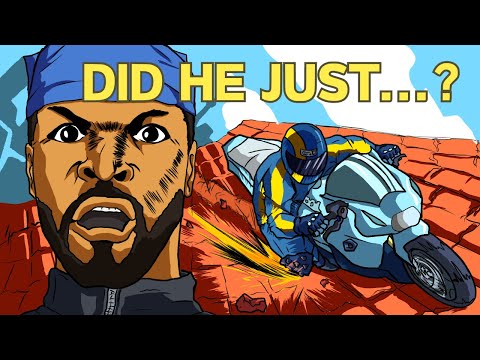 Ice Cube's WEIRD anime bike racing movie