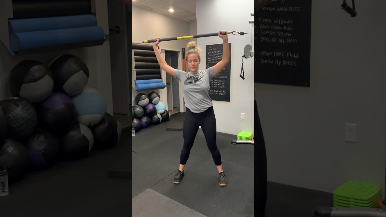 Cable Overhead Side Bend Holds