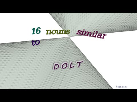 dolt - 18 nouns which mean dolt (sentence examples)