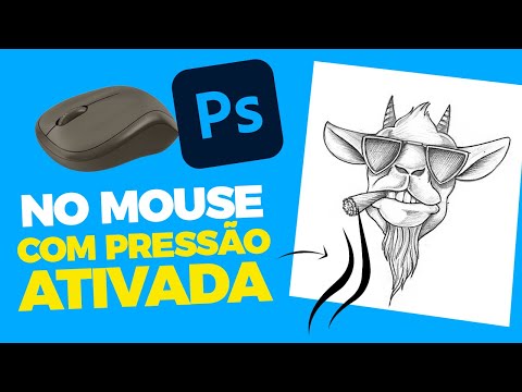 O SEGREDO para DESENHAR COM MOUSE no photoshop