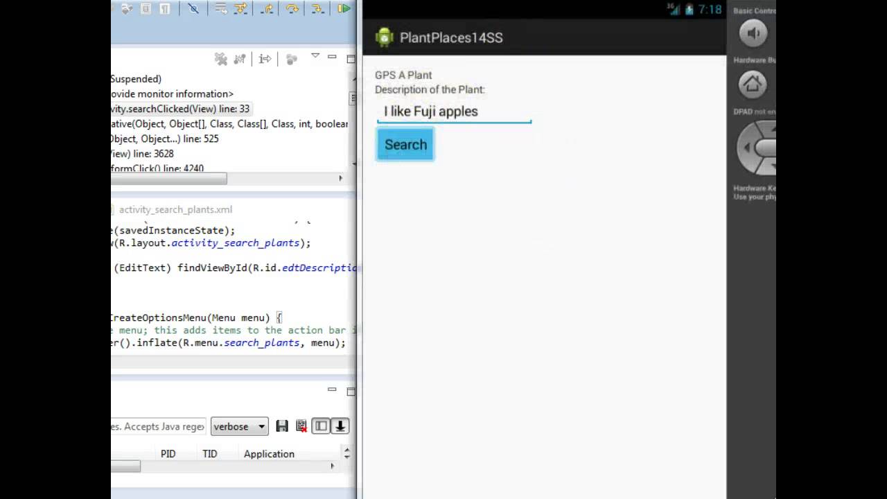 Using the Android Eclipse Debugger