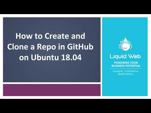 How to Create and Clone a Repo in GitHub on Ubuntu 18.04