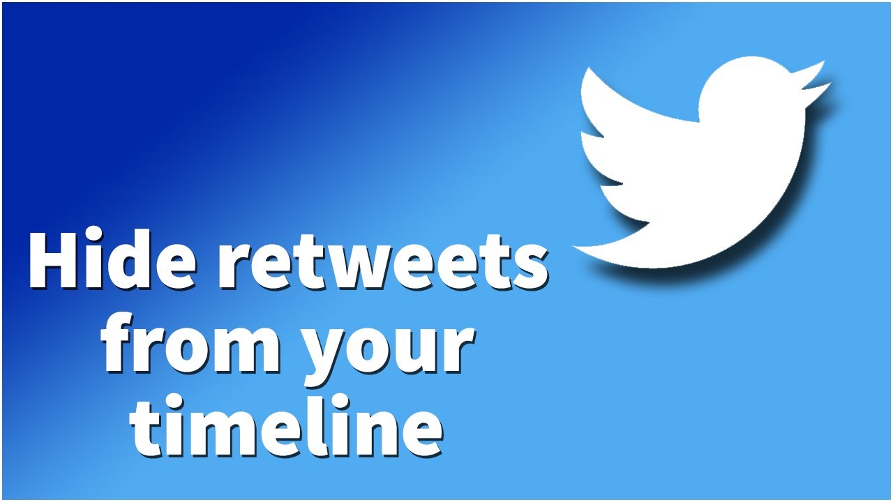 How to Hide Retweets on Twitter (Cleaner Timeline Tip)