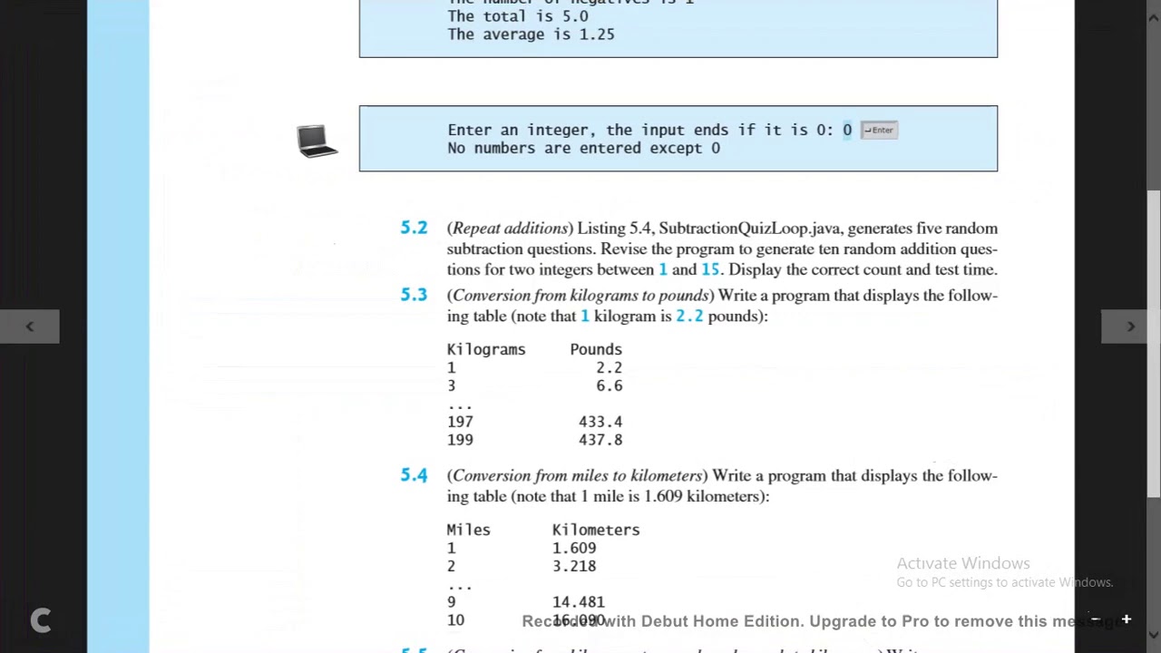 Introduction To Java Programming   Exercise 5 3b