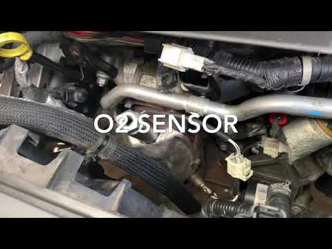 2011 Chrysler 200 3.6 O2 sensor location