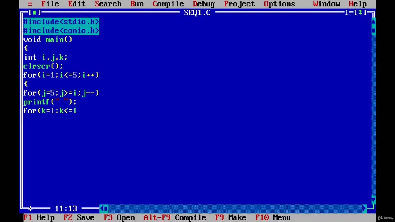 Practical c programming -8  Star Pattern