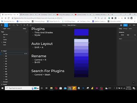 Creating Colour Tints And Shades In Figma