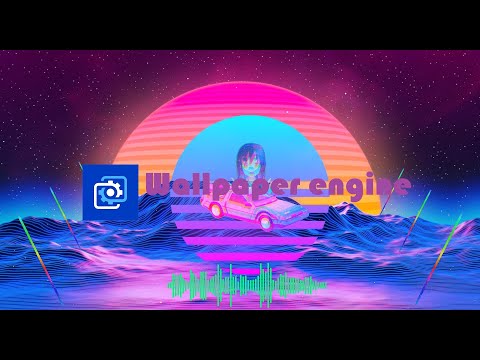 Steam Community :: Video :: DeLorean in neon sunset | Wallpaper engine | Work