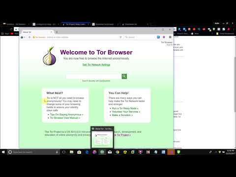 How To Run A TOR Relay Server On Windows And Mac OS X 2017 Updated!