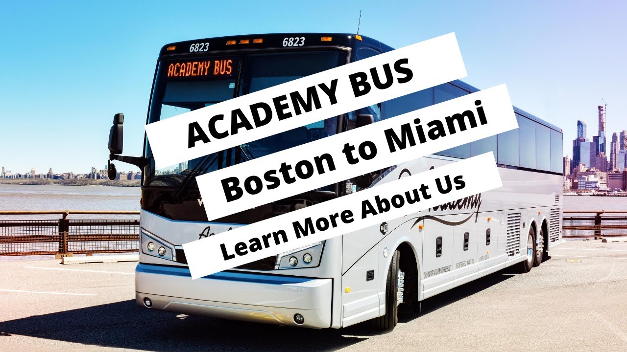 We Are...Academy Bus!