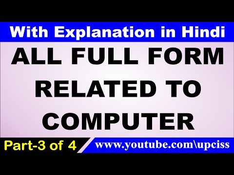 all full form related to computer part 3