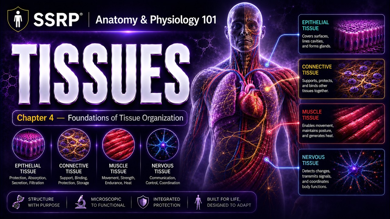 SSRP Anatomy & Physiology 101 — Chapter 4: Tissues