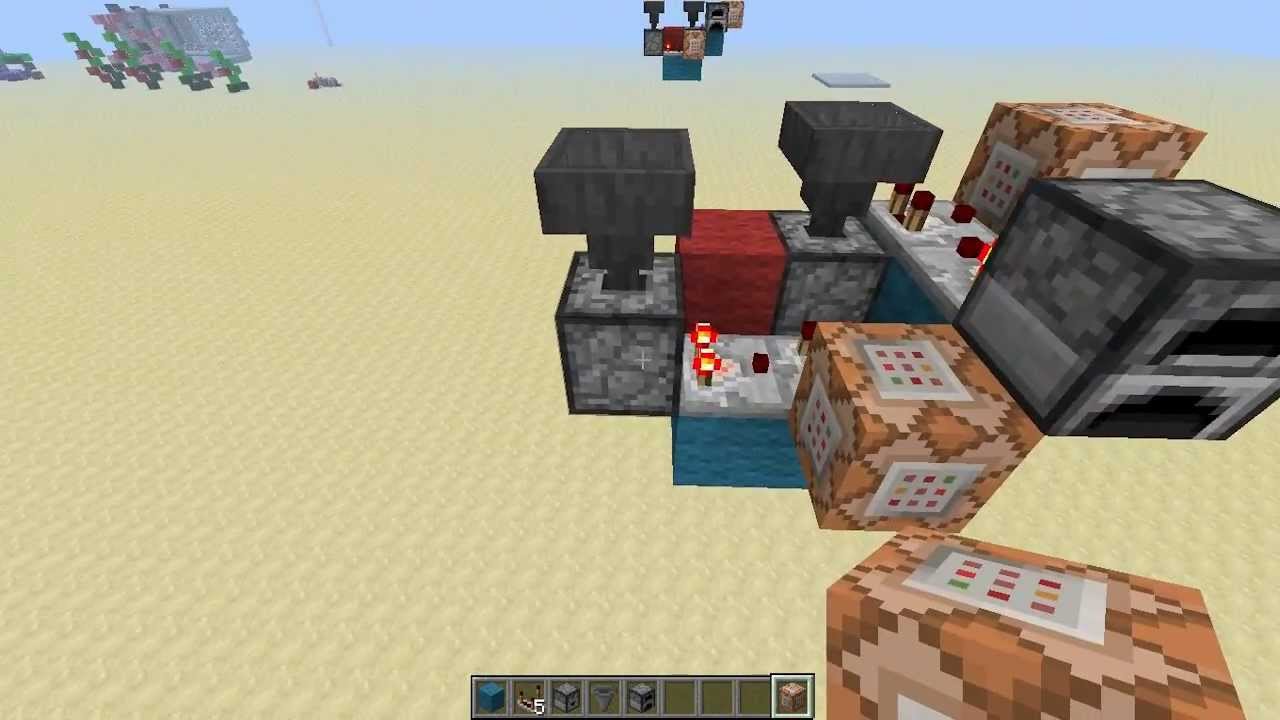 [Redstone Tutorial] Simple Compact 2 Output Randomizer (50/50 Odds)
