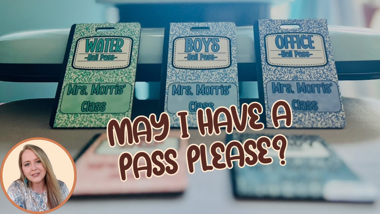 How To Create Composition Notebook Classroom Passes