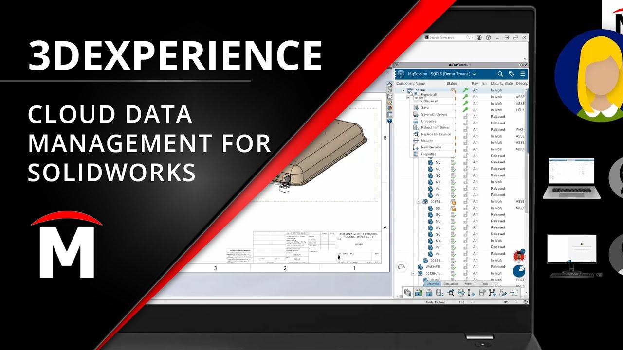 Cloud Data Management for SOLIDWORKS - 3DEXPERIENCE Webinar