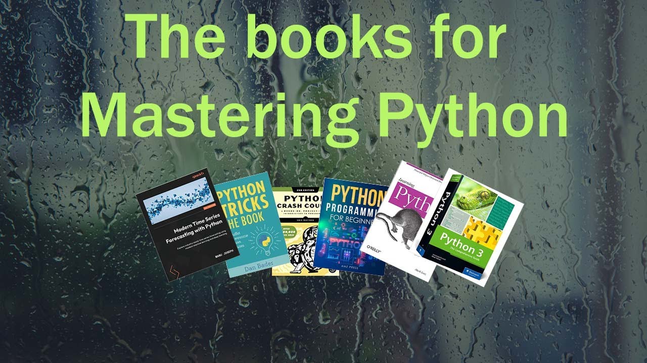 What are the books for mastering Python? | python Books