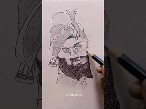 #gurugobindsinghji +#gurunanakdevji #drawing #pencildrawing #waheguru #waheguruji #satnamwaheguru