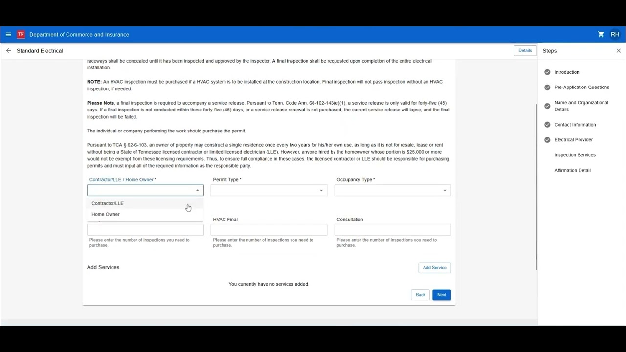 Purchase Electrical Permit