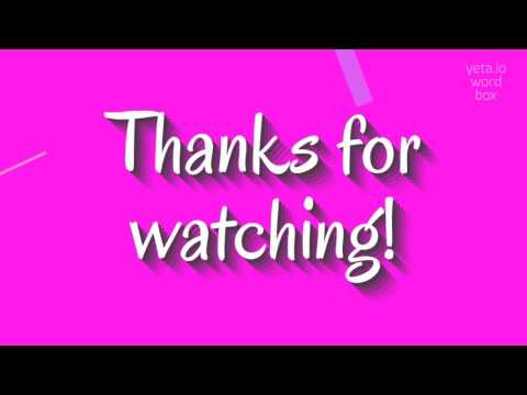 How to say "descartes"! (High Quality Voices)