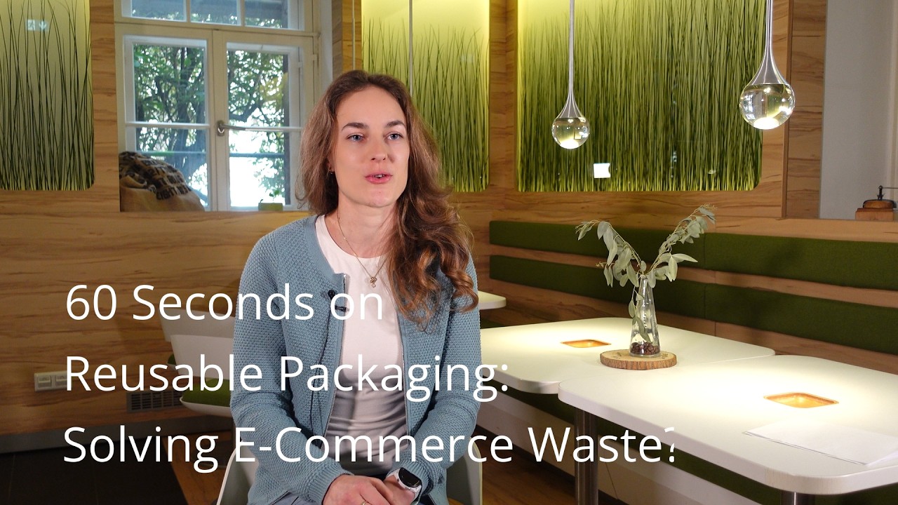 60 seconds on ... Reusable Packaging: Solving E-Commerce Waste?