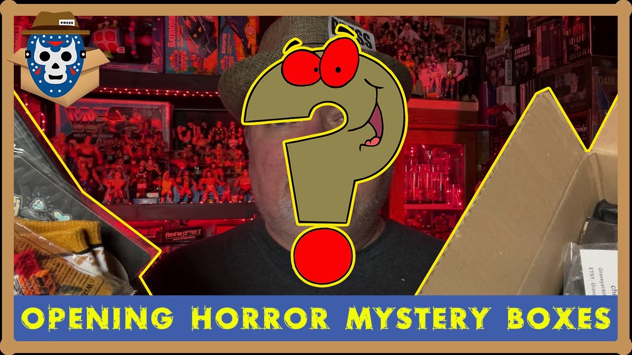 Opening HORROR MYSTERY BOXES Purchased from ETSY - Hot Garbage or Awesome Finds?