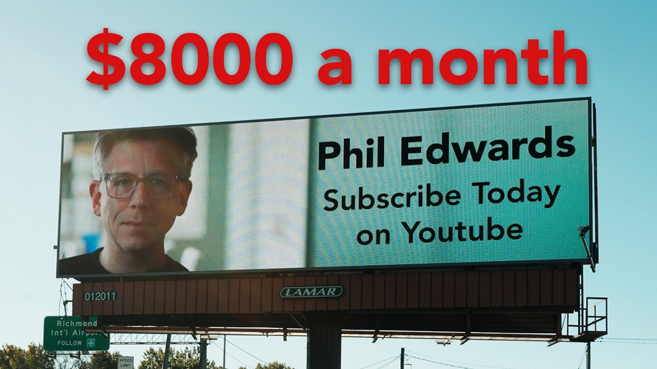 I bought a billboard to explain billboards