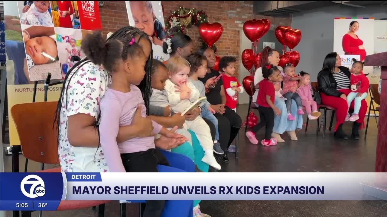 Detroit to launch Rx Kids program providing assistance to pregnant & new moms