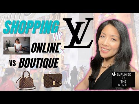 HOW TO SHOP LOUIS VUITTON ONLINE VS. BOUTIQUE VS. DEPARTMENT STORE SHOPPING