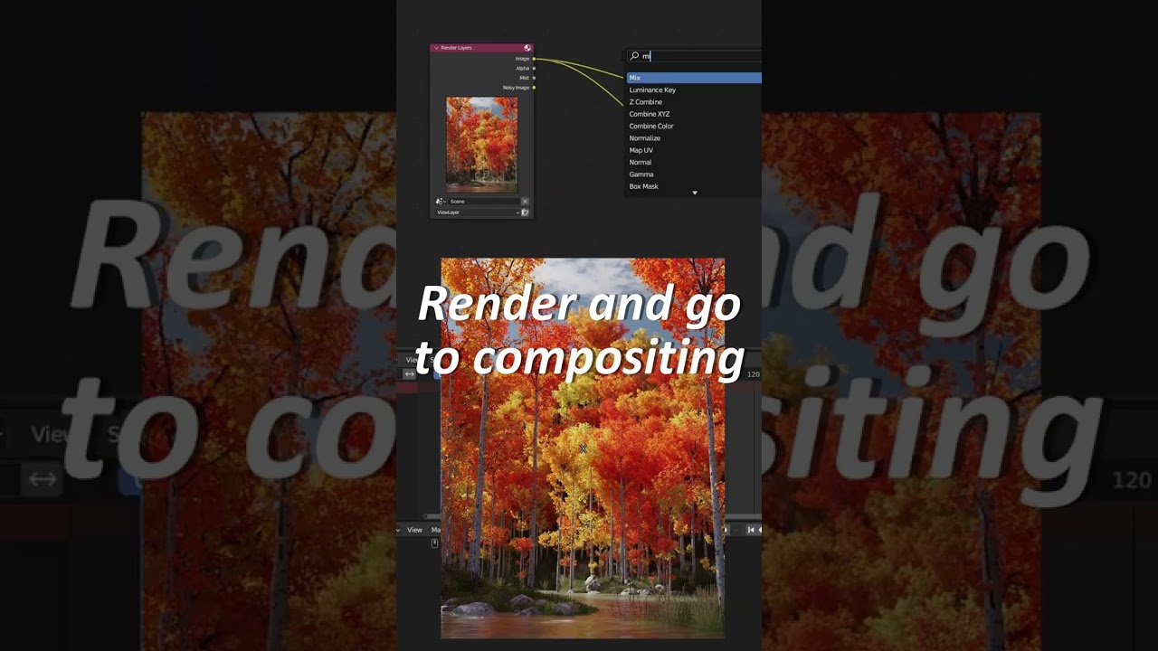 The CORRECT way to use the MIST PASS in Blender | Blender Basics