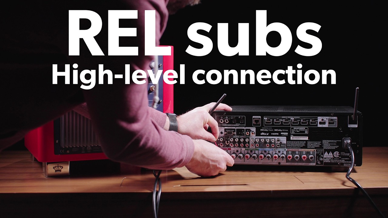REL subwoofer high-level connection tutorial | Crutchfield