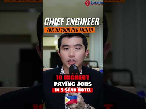 Highest paying jobs in 5 star hotels Philippines