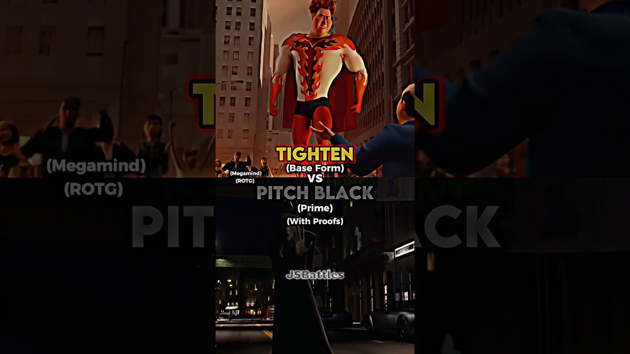 Tighten vs Pitch Black